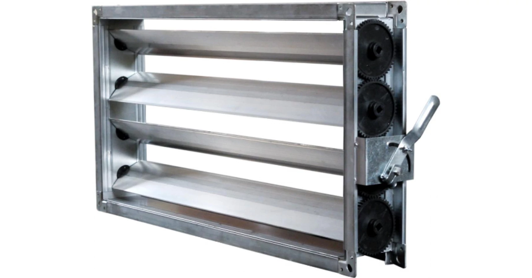 JS250 200 x 200 Légmennyiség szabályozó zsalu - Ventpro Kft