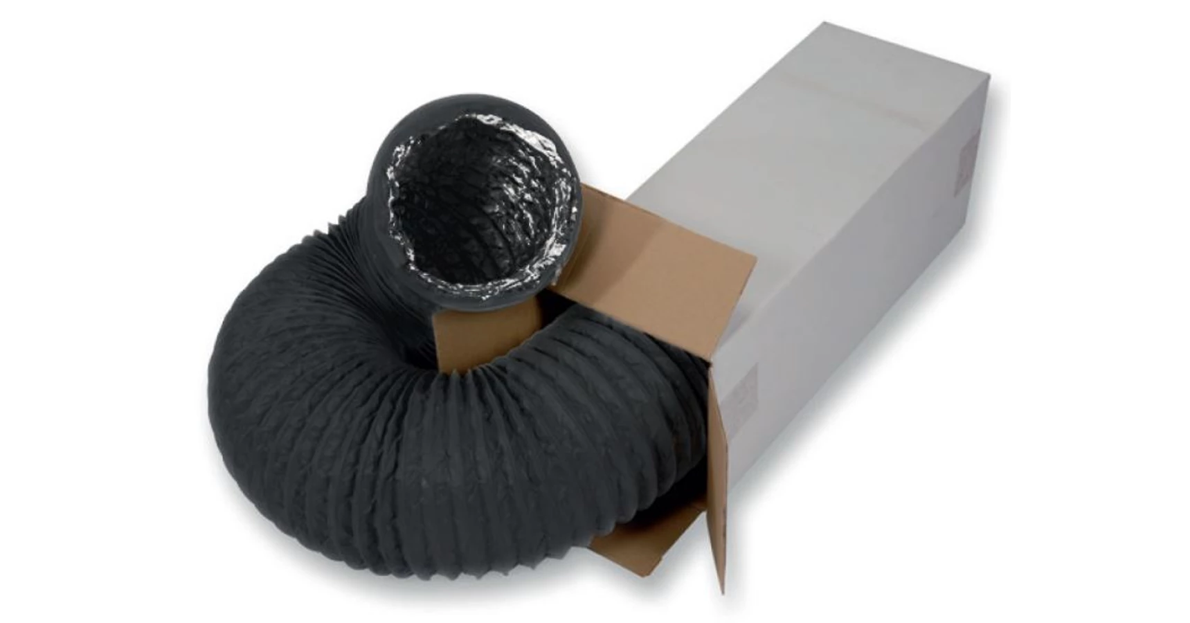 Combiflex N Black 82 Szigeteletlen, flexibilis légcsatorna - Ventpro Kft